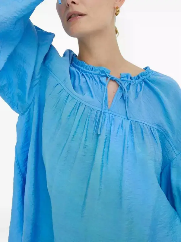 Day Birger Et Mikkelsen Ruffled Tie Blouse