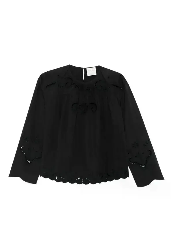 FORTE_FORTE Cut-out Blouse