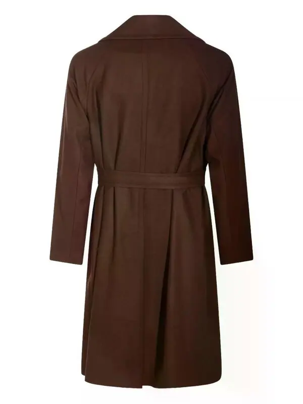 HEVO Belted Double-breasted Coat