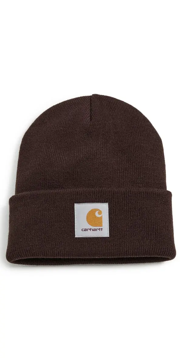 Carhartt Work In Progress Short Watch Beanie - Tobacco