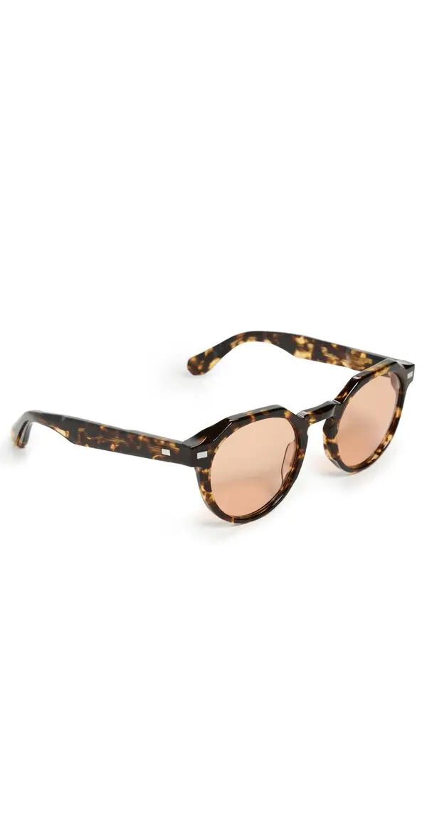 JIMMY FAIRLY Warren Jf Sunglasses - Beige Tortoiseshell