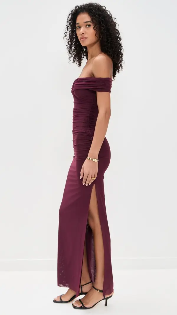 Bec & Bridge Poppy Gathered Maxi Dress