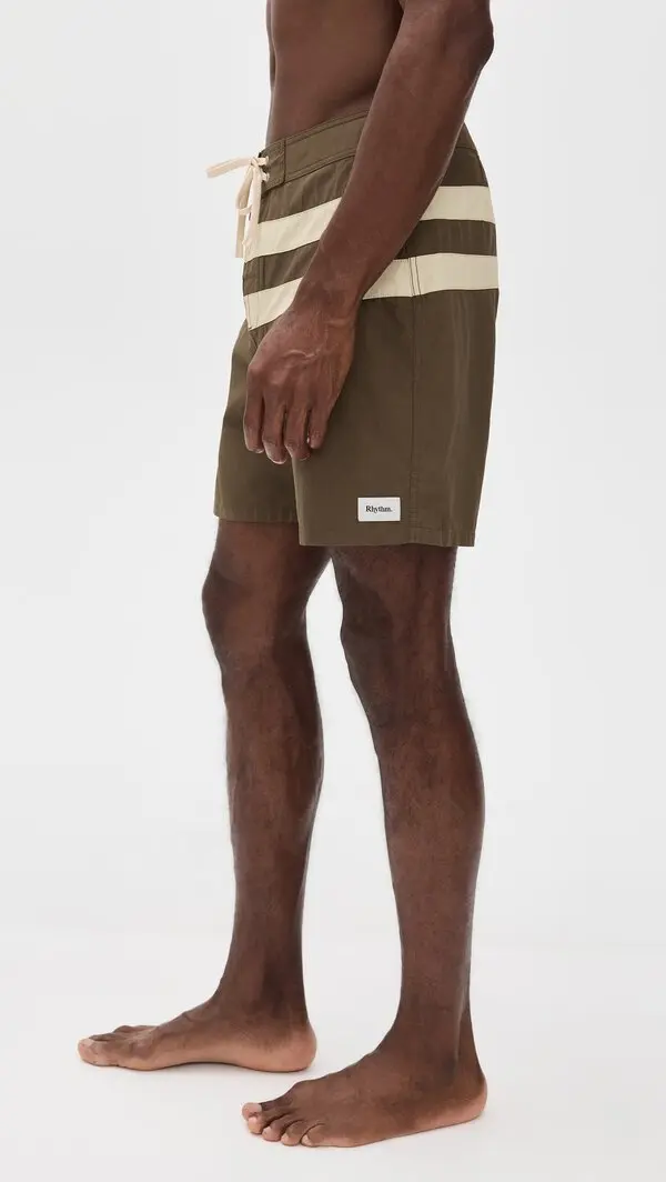 RHYTHM Twin Fin Swim Trunks