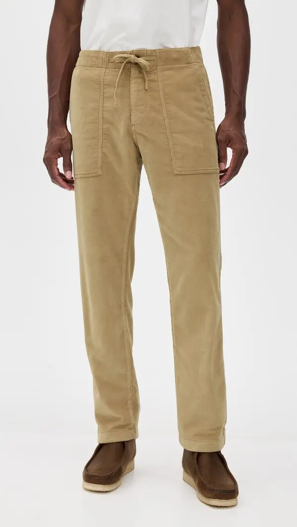 Faherty Brand Stretch Terry Corduroy Utility Pants
