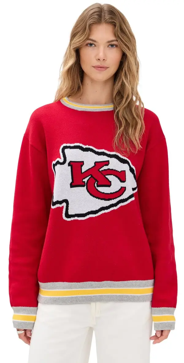 Terez Chiefs Crew Neck Sweater - Chiefs Red