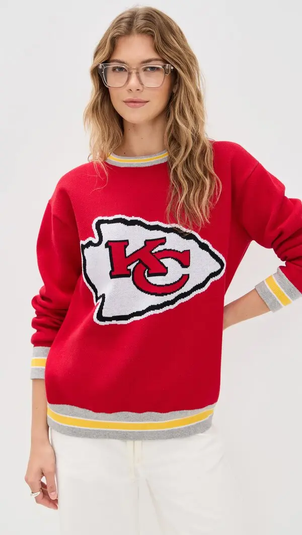 Terez Chiefs Crew Neck Sweater