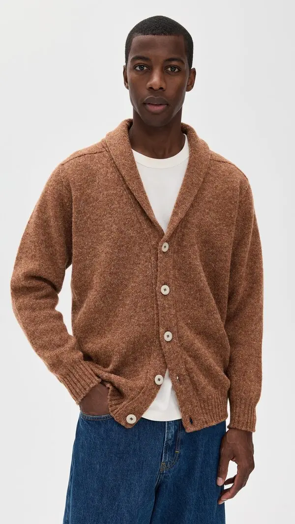 Howlin' Shaggy Bear Shawl Cardigan