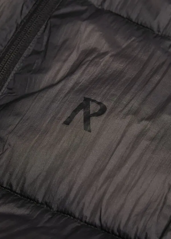 REPRESENT Hooded Nylon Jacket - Black