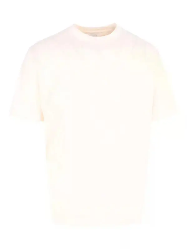 Eleventy Crew-neck Short-sleeve T-shirt - Neutrals