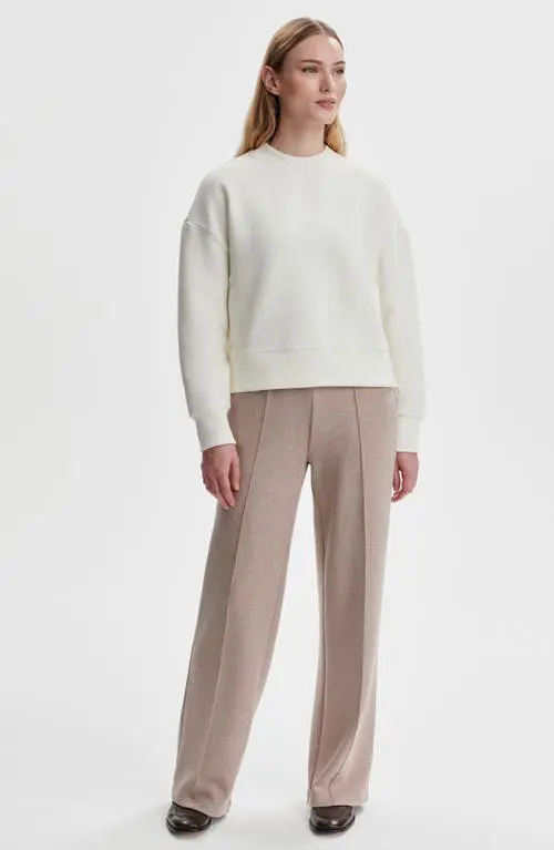 Varley Addelyn Ottoman Rib Sweatshirt - Ivory