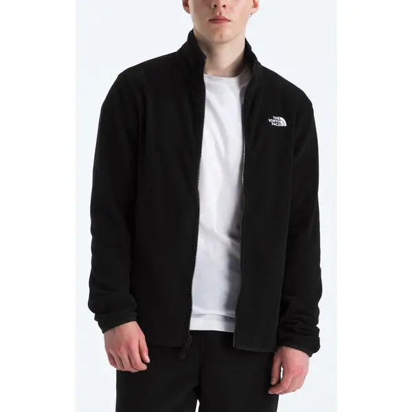 The North Face Glacier Fleece Zip-front Jacket - Tnf Black