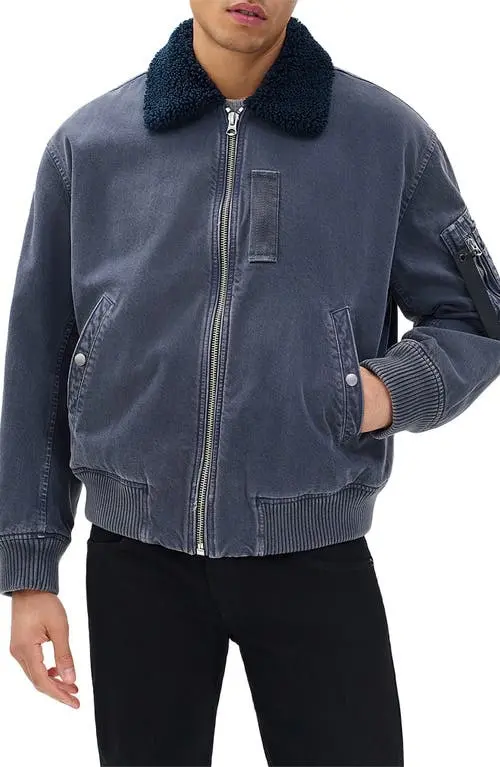 Rag & Bone B-15 Denim Bomber Jacket
