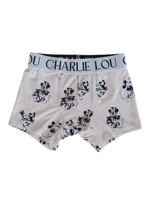CHARLIE LOU BABY® Steamboat Willie Boxer Briefs - Beige