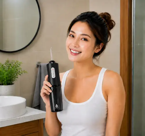 PURSONIC Complete Oral Care Bundlesonic Toothbrush - Black