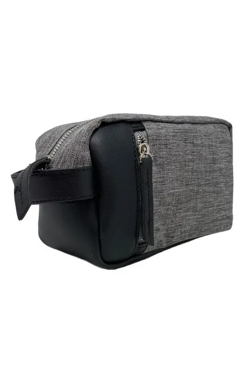 YOUZEY Toiletry Bag With Vegan Leather Trim
