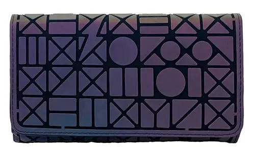 YOZUEY Geometric Clutch - Holographic
