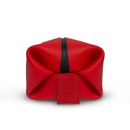 YOUZEY Silicone Toiletry Bag - Red