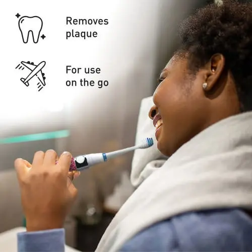 PURSONIC Black Sonic Toothbrush & Uv Sterilizer Set