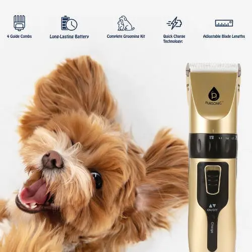 PURSONIC Pet Grooming Bundlehair Trimmer