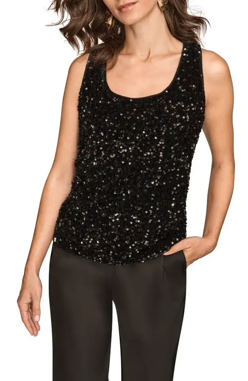 Donna Karan New York Sequin Tank