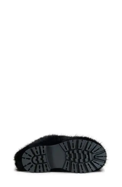 AZALEA WANG Lisboa Cuffed Faux Fur Bootie