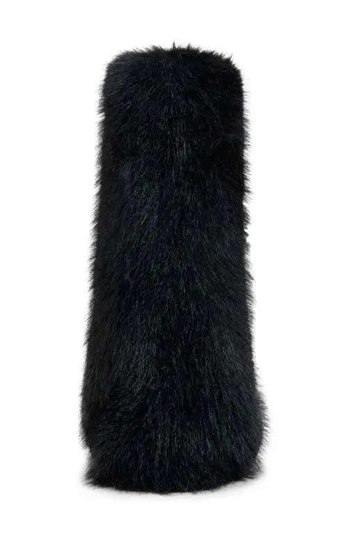 AZALEA WANG Lisboa Cuffed Faux Fur Bootie