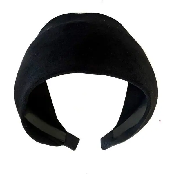 EPONA VALLEY Camille Oversized Headband - Black