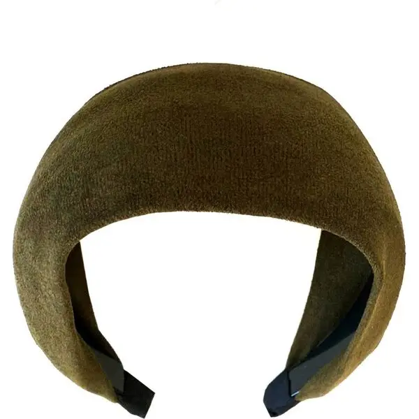 EPONA VALLEY Camille Oversized Headband - Olive Green