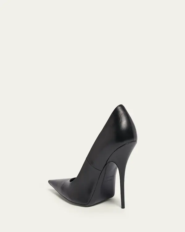 Balenciaga 90mm Avenue Leather Pumps