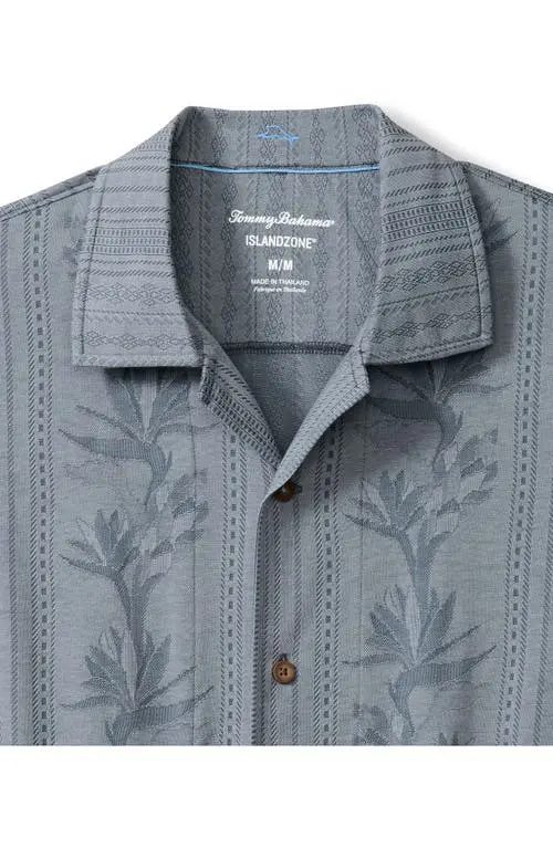 Tommy Bahama Palm Fresco Beach Border Islandzone® Camp Shirt - Steel