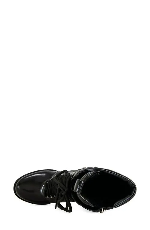 AZALEA WANG Gernot Platform Bootie - Black