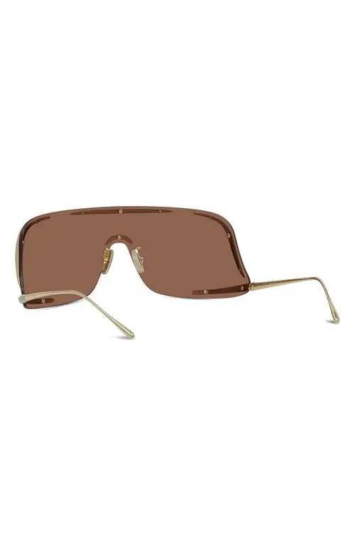 Loewe Signature 141mm Oversize Shield Sunglasses