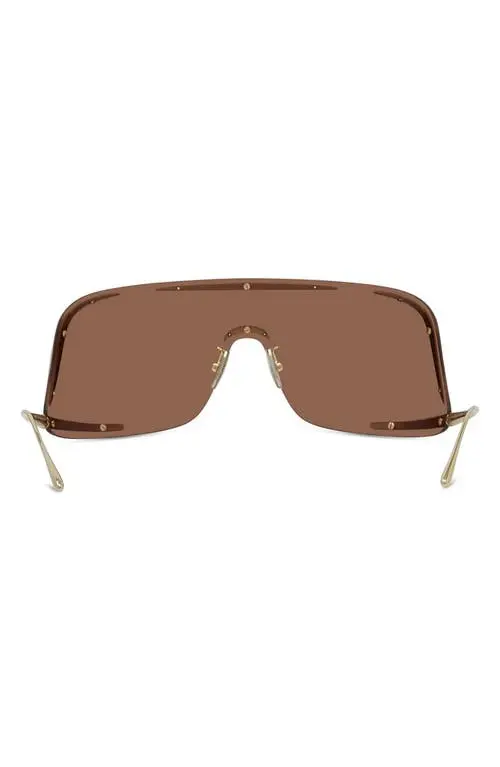 Loewe Signature 141mm Oversize Shield Sunglasses