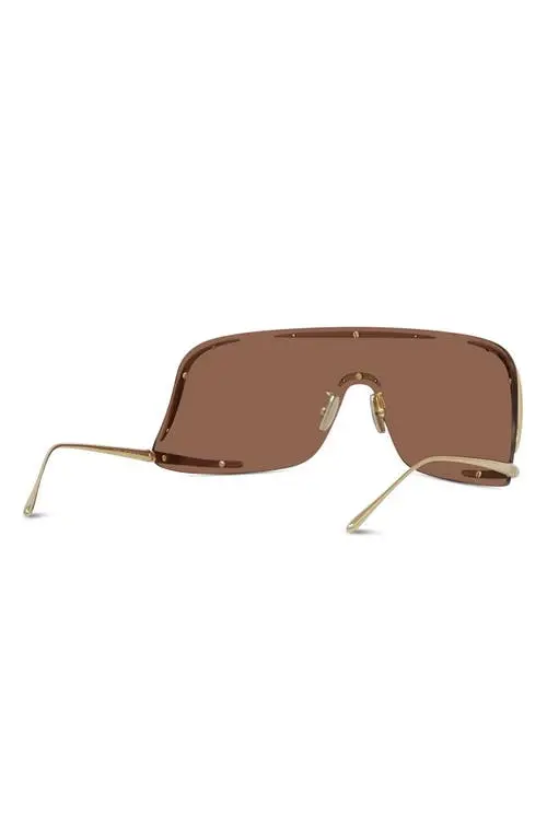 Loewe Signature 141mm Oversize Shield Sunglasses