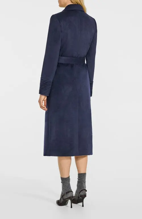Sentaler Alpaca And Wool Wrap Coat