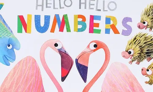 CHRONICLE BOOKS Hello Hello Numbers' Board Book
