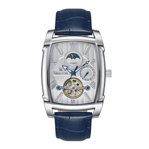 HERITOR AUTOMATIC Valentin Watch - Blue