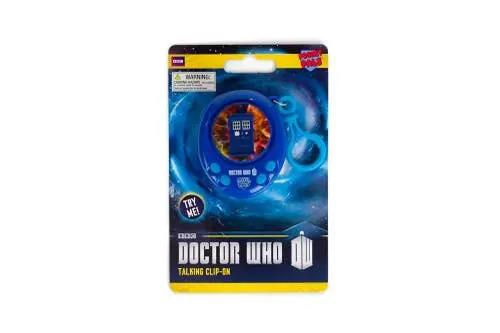 TOYNK Doctor Who Tardis Talking Clip On Keychainpocket Pal & Backpack Keyring - Blue