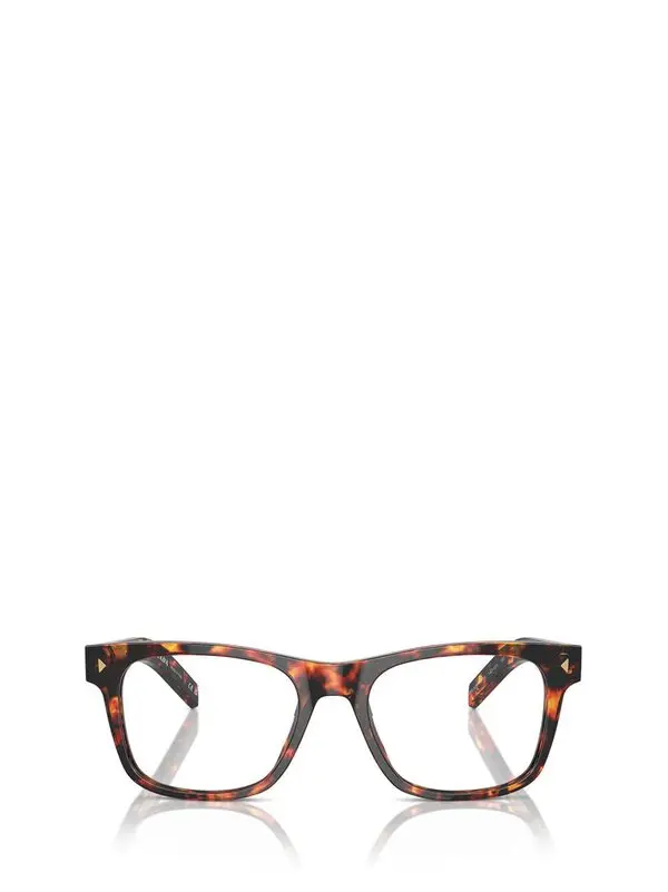 Prada Square Eyeglasses - Magma Tortoise
