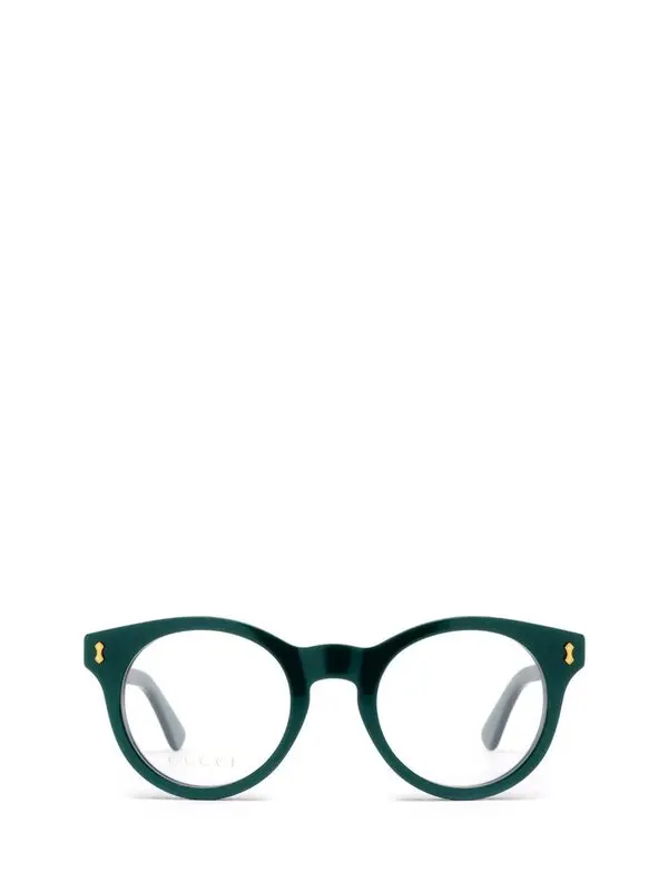 Gucci Rounded Eyeglasses - Green
