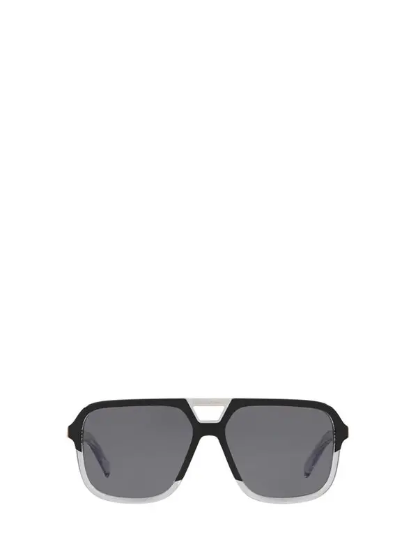 Dolce & Gabbana Sunglasses - Top Black On Crystal