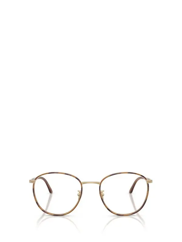Giorgio Armani Gold Eyeglasses - Matte Pale Gold