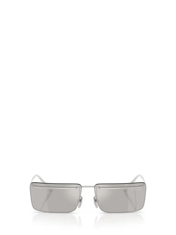Prada Rectangular Sunglasses - Silver