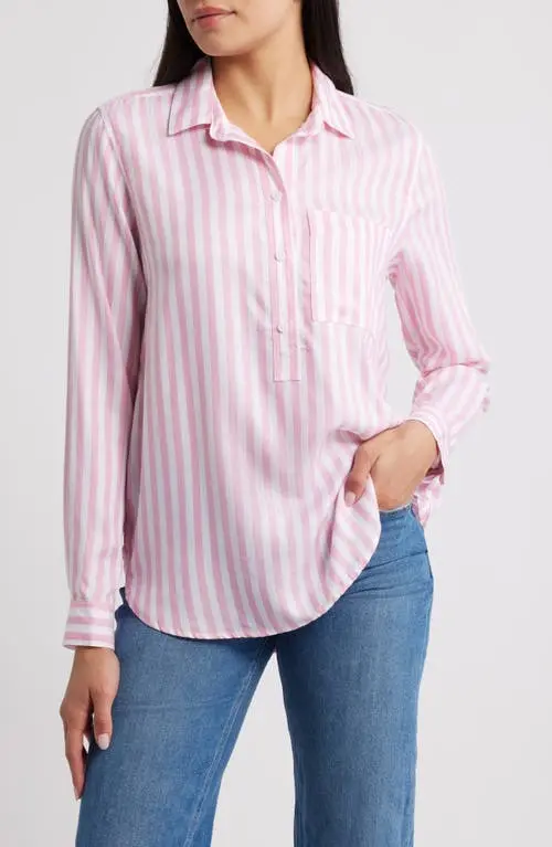 BEACHLUNCHLOUNGE Haley Popover Shirt - Pearl Pink