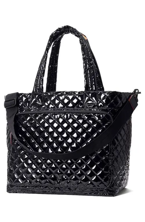 Mz Wallace Large Metro Quilted Nylon Travel Tote