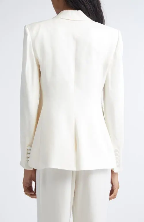 Veronica Beard Rickie Crepe Back Satin Dickey Jacket