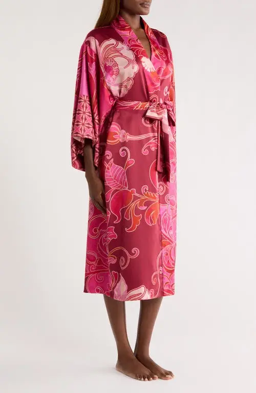 Natori Deco Satin Robe