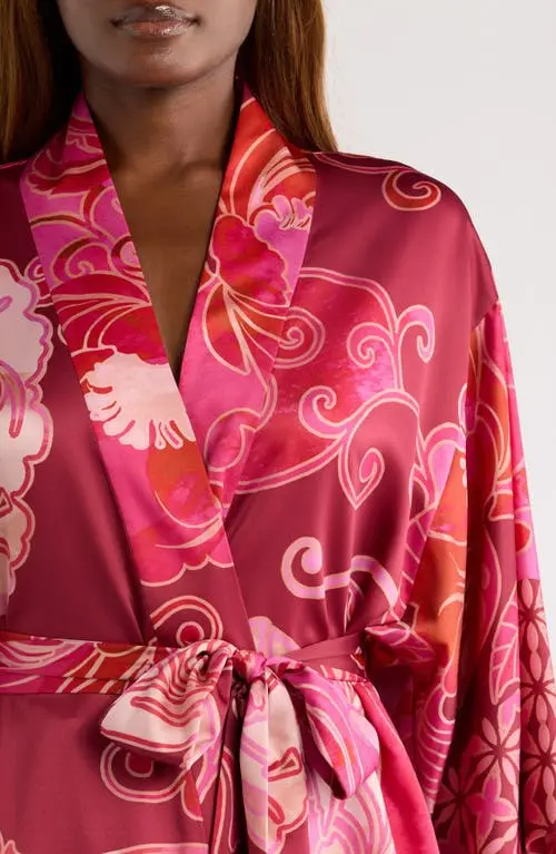 Natori Deco Satin Robe