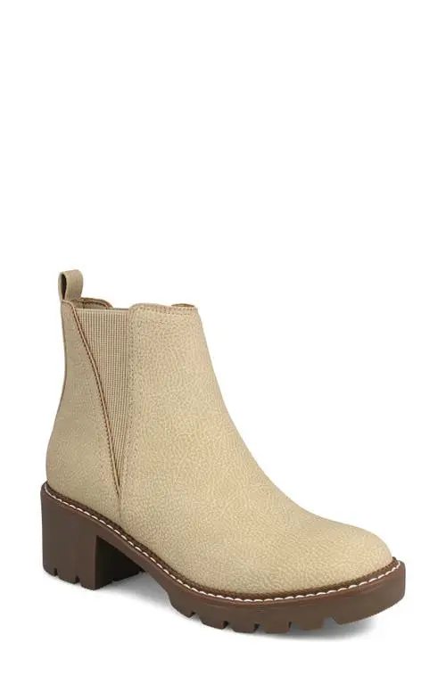 Mia Chelsea Boot - Beige