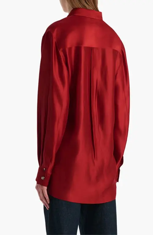Khaite Auryn Top - Crimson
